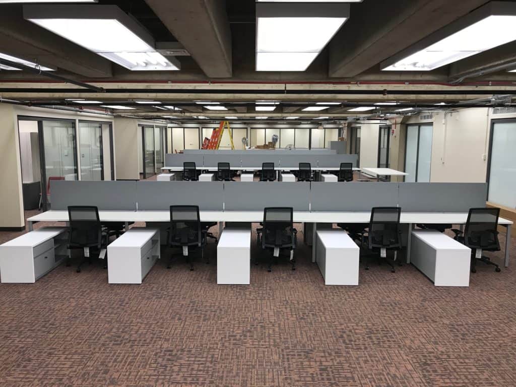 Haworth Intuity Modular Installation | On Point Installations